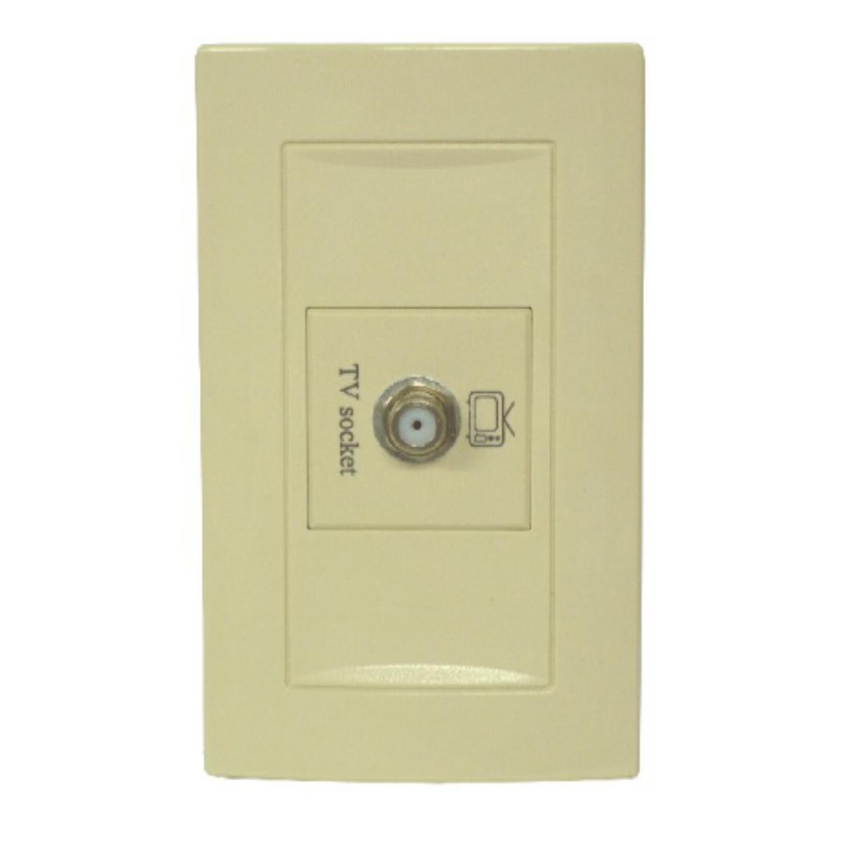 RECEPT. ADAPT. TV DECORA IVORY — All Tools, Inc.