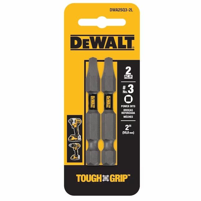 PUNTA 2 IN #2 SQUARE/ROBERTSON STEEL HEX SHANK BIT (5-PIECE) — All ...